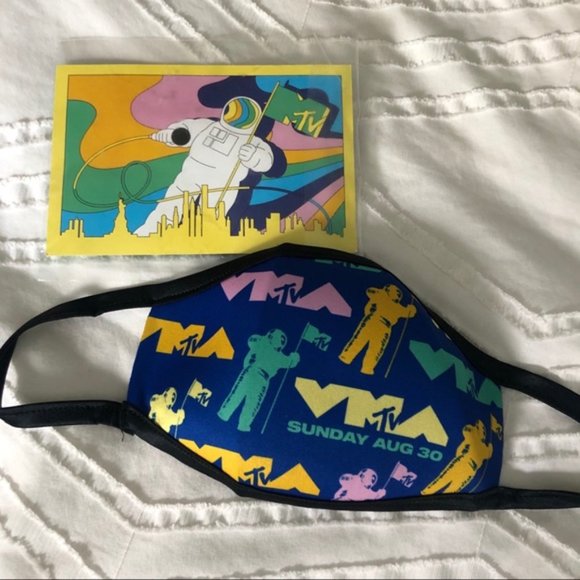 MTV | Other | New Limited Edition Mtv Vmw Face Mask | Poshmark